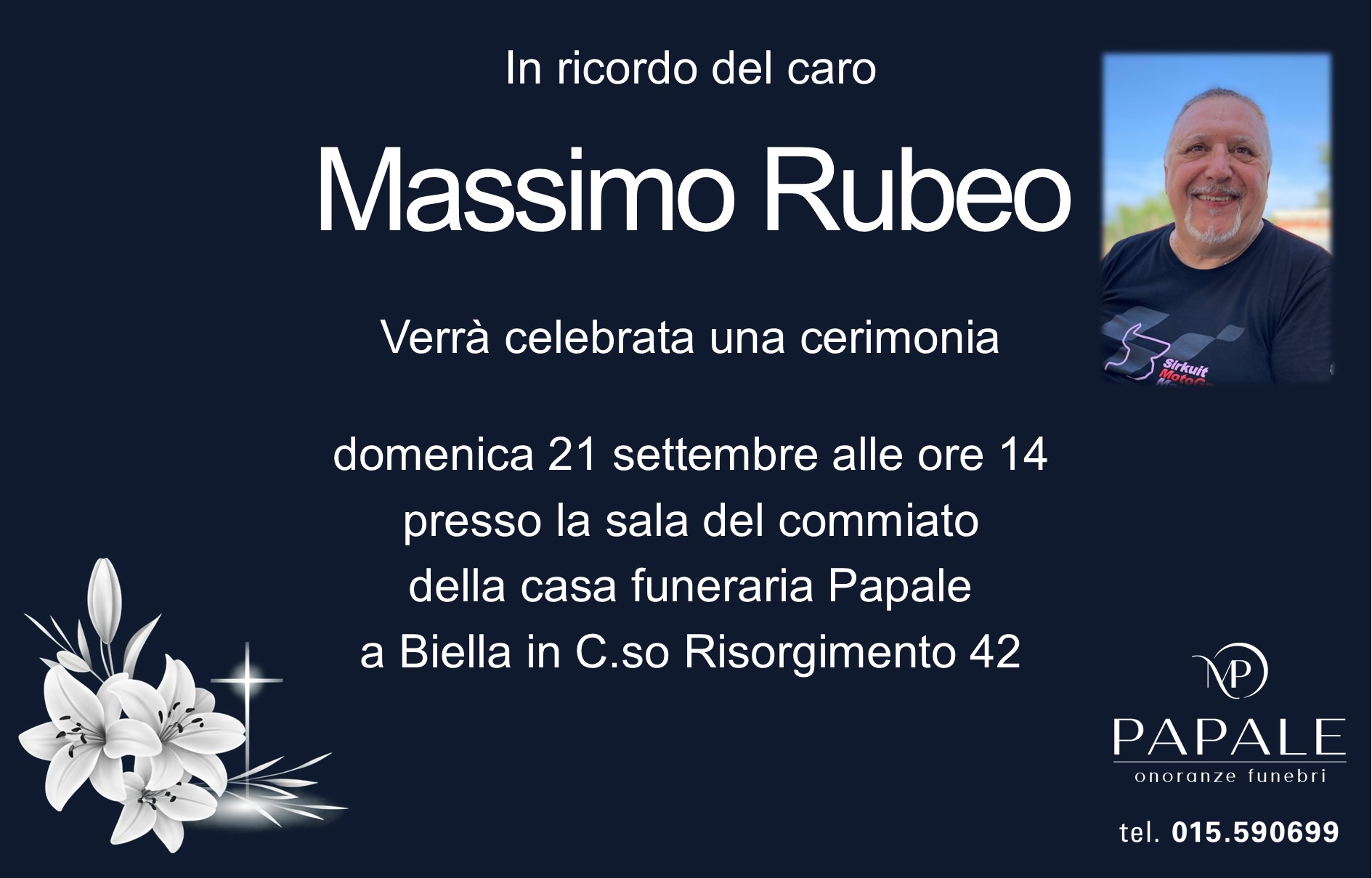 Necrologi - Onoranze Funebri Papale